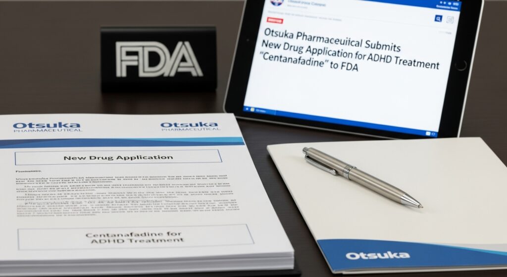 大塚製薬、ADHD治療薬「センタナファジン」の新薬承認申請をFDAに提出 - BrainExe