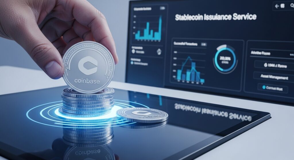 米コインベース、企業向けステーブルコイン発行サービスを正式開始 - BrainExe